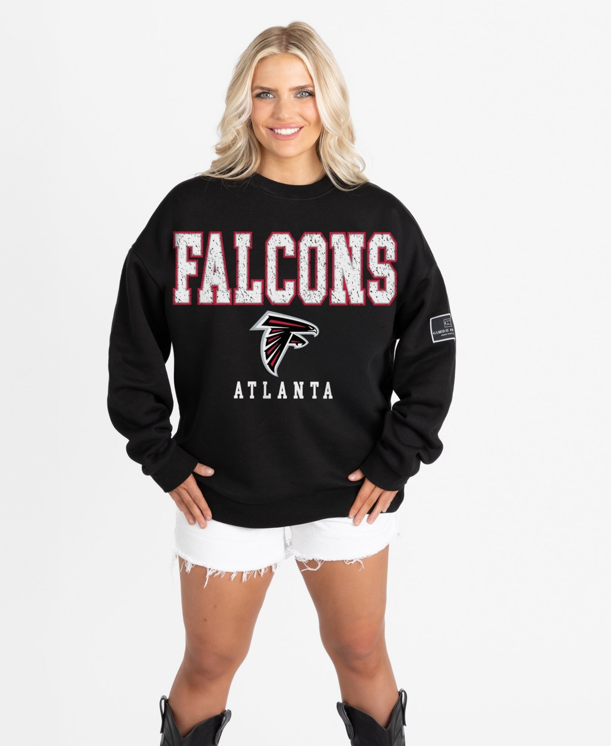 Click here for Gameday Couture Womens Black Atlanta Falcons Overs... prices