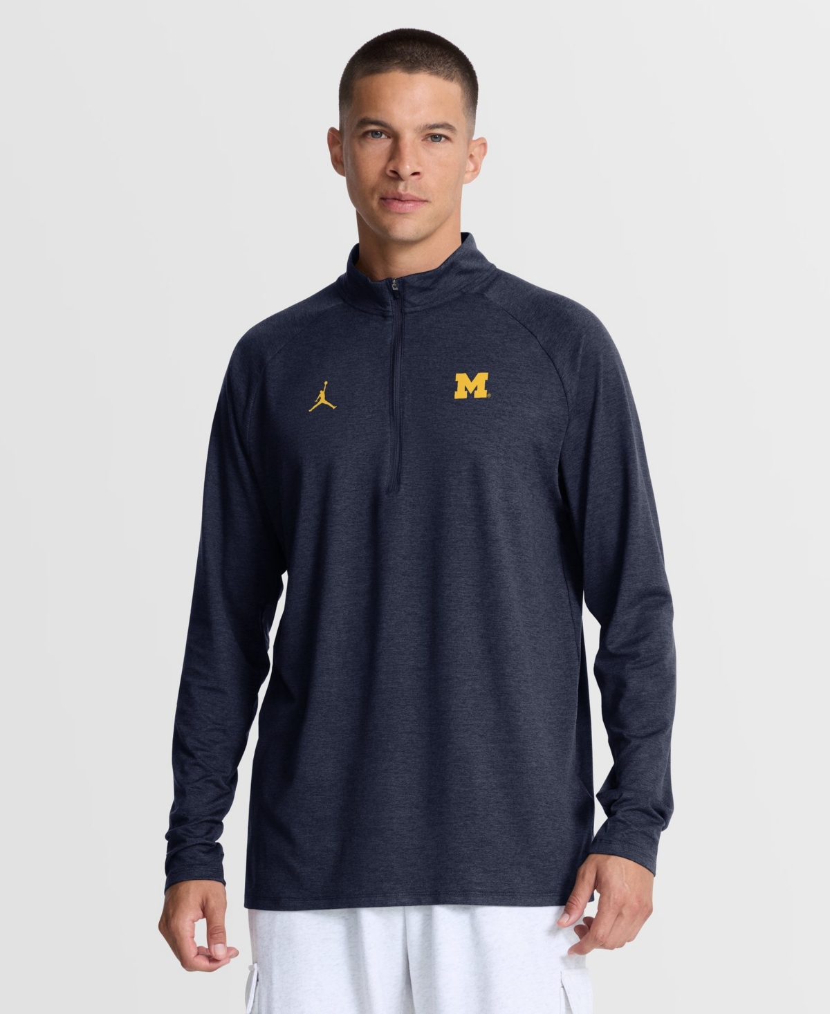 Click here for Jordan Mens Navy Michigan Wolverines Dri-fit Strid... prices