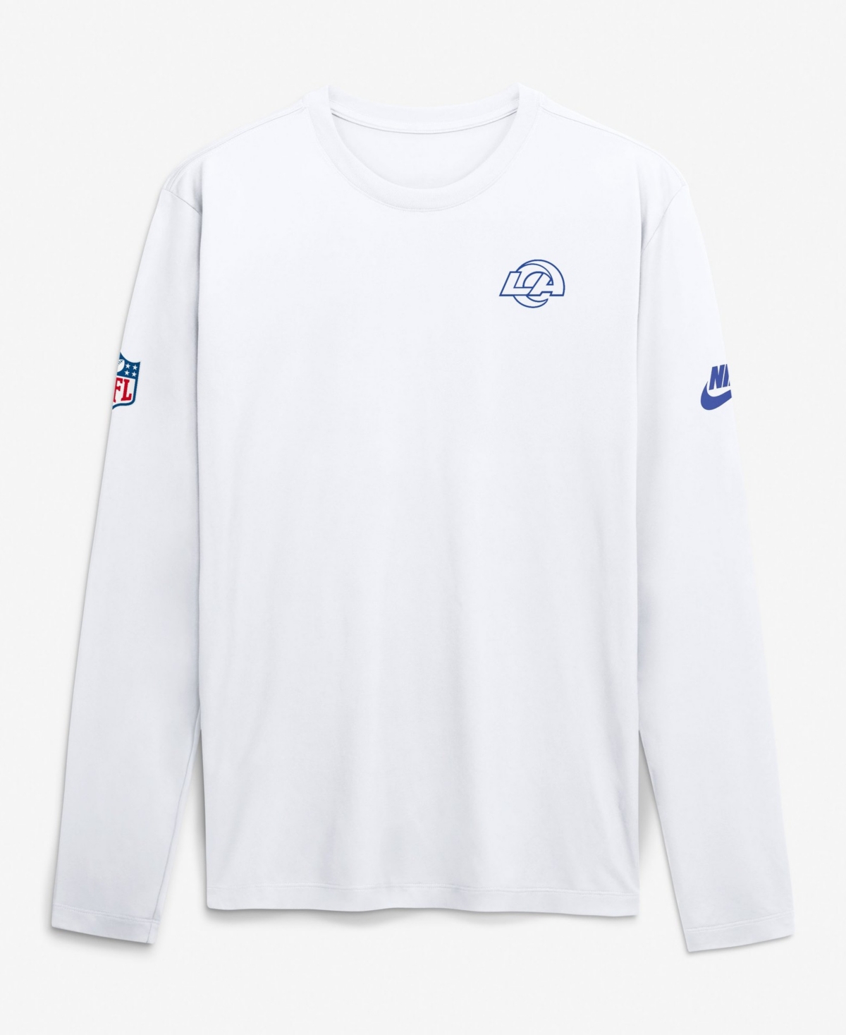 Click here for Nike Mens Los Angeles Rams Fearsome White Legend S... prices