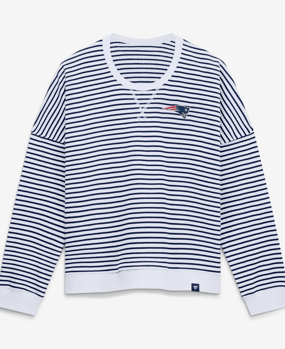 Click here for Fanatics Womens White/Navy New England Patriots St... prices