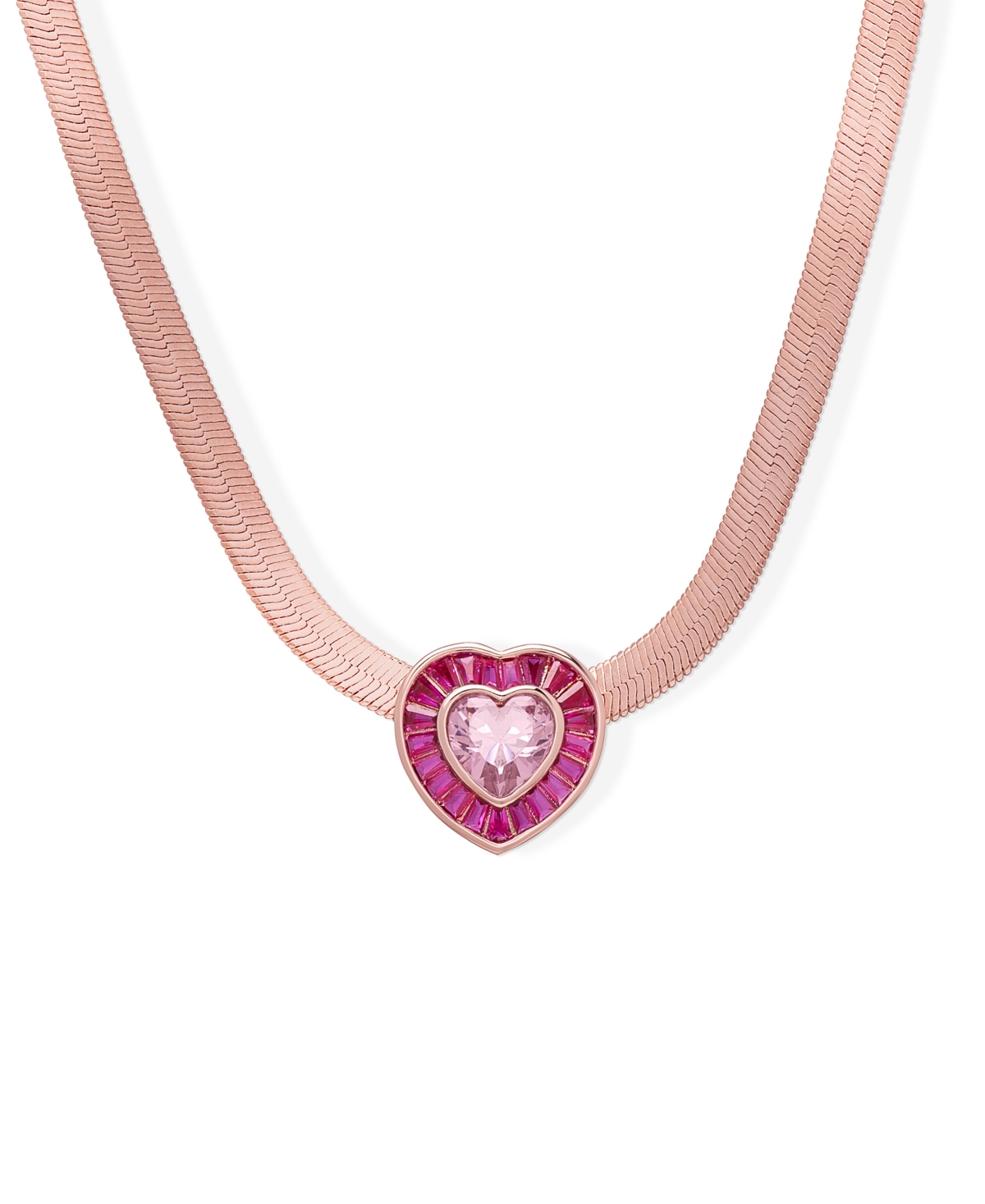 Click here for Macys Simulated Pink Sapphire and Pink Cubic Zirco... prices