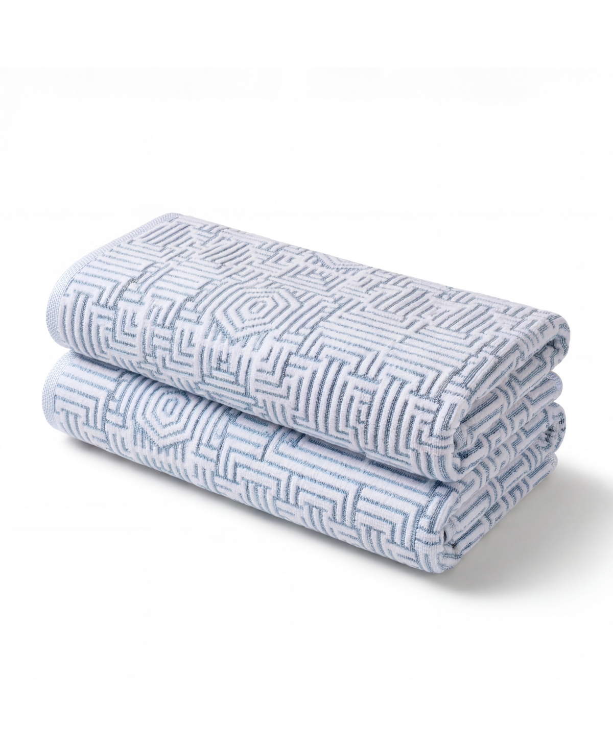 Click here for Superior Jasper Cotton 2-Piece Bath Set - Blue prices