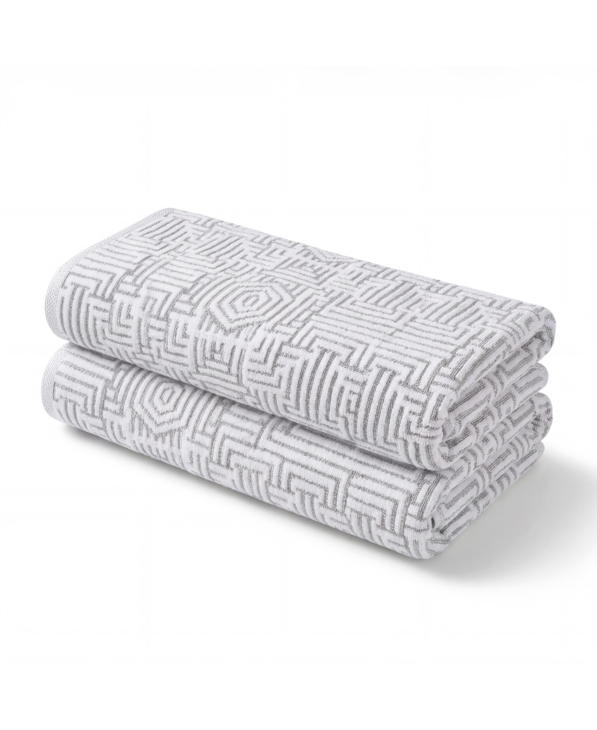Click here for Superior Jasper Cotton 2-Piece Bath Set - Platinum prices