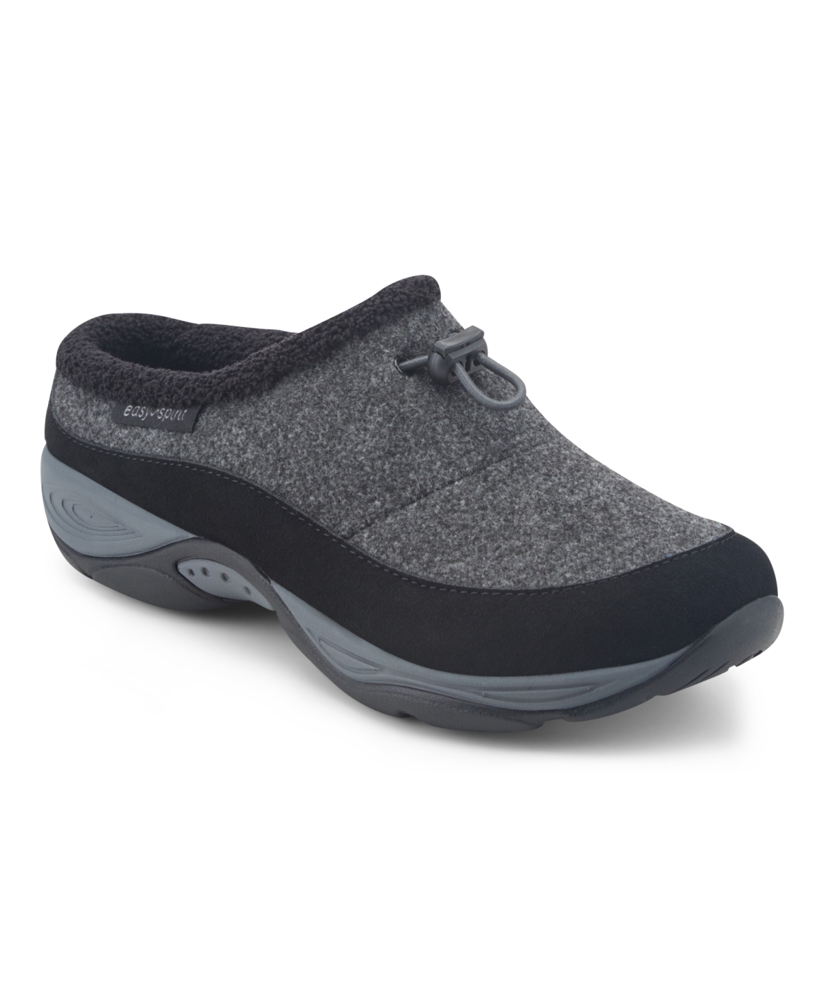Click here for Easy Spirit Womens Enola Cozy Slip-On Mules - Blac... prices