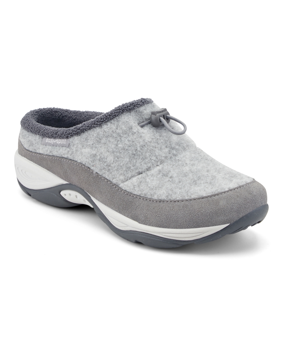 Click here for Easy Spirit Womens Enola Cozy Slip-On Mules - Gray prices