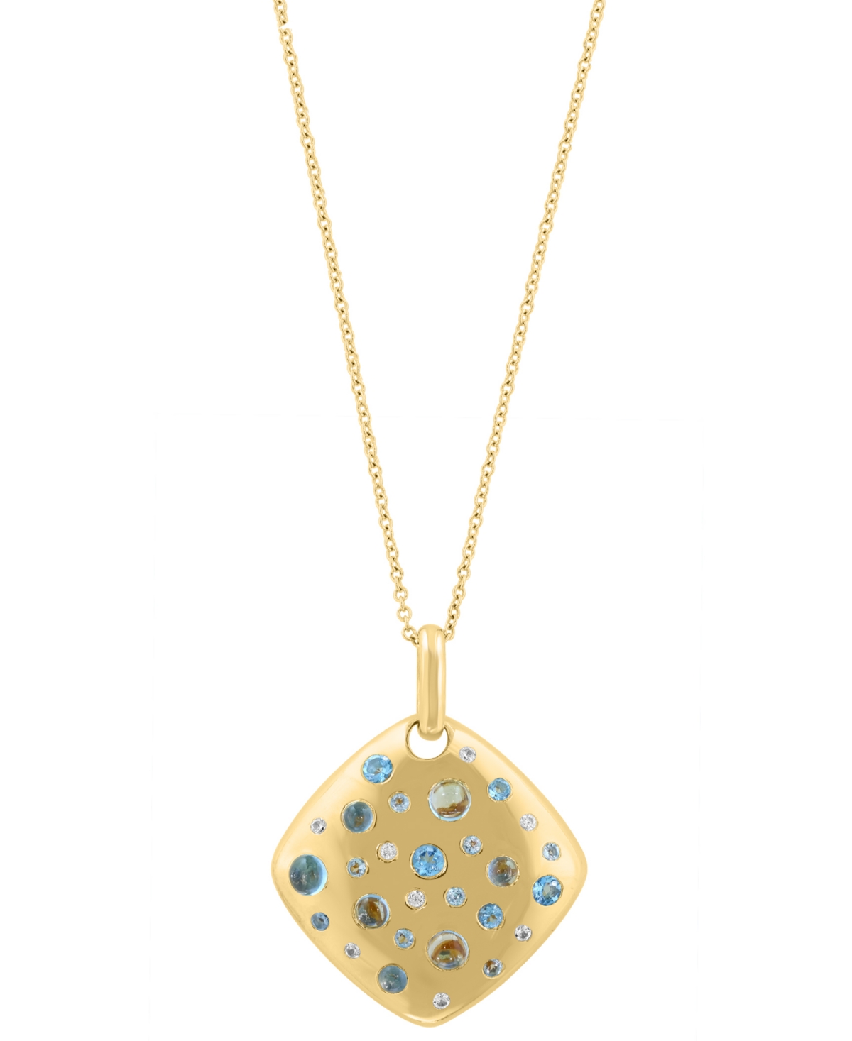 Click here for Effy Collection Zircon (1/5 ct. t.w.) & Swiss Blue... prices