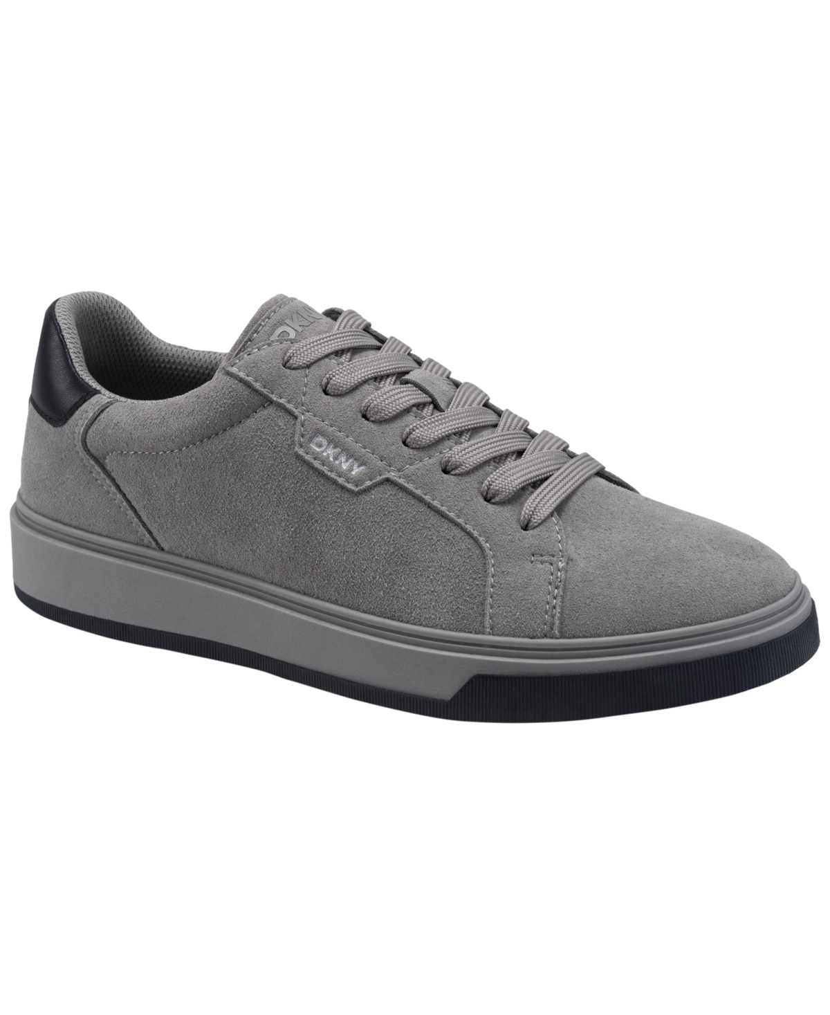 Click here for Dkny Mens Ward Low-Top Sneakers - Smoke Gray prices