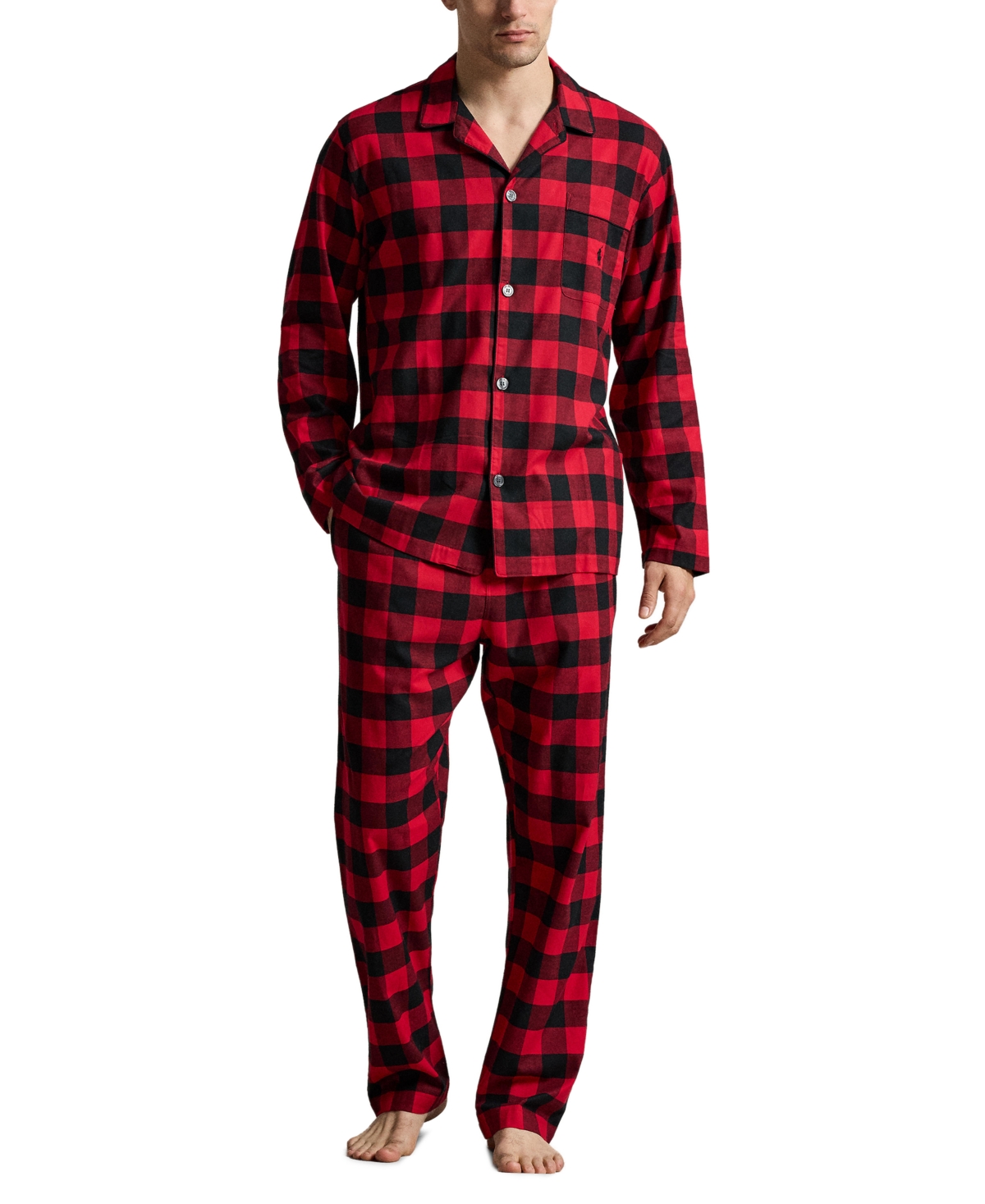 Click here for Polo Ralph Lauren Mens Plaid Flannel Top and Pants... prices