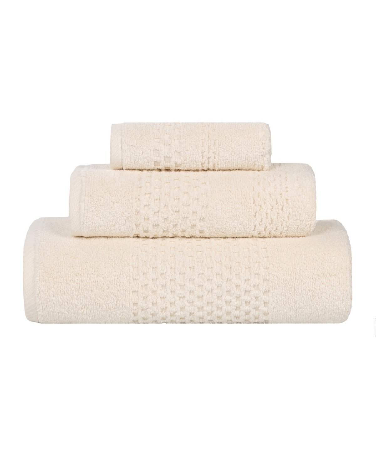 Click here for Superior Playa Cotton 3-Piece Towel Set - Ivory prices