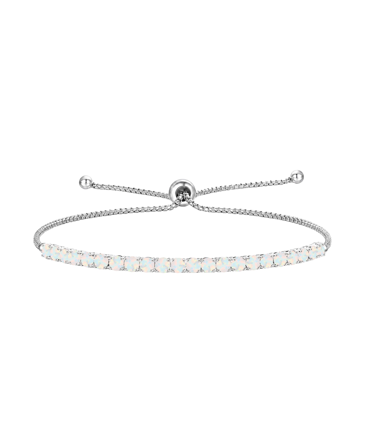 Click here for Macys Lab-Grown Opal (1-3/4 ct. t.w.) Bolo Bracele... prices