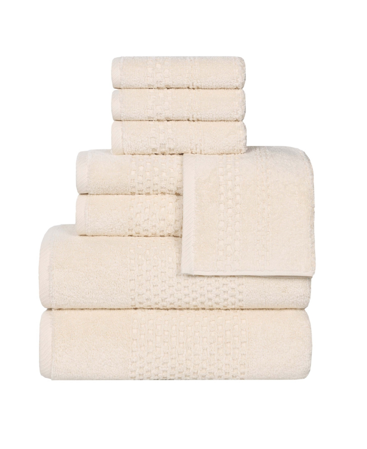 Click here for Superior Playa Cotton 8-Piece Towel Set - Ivory prices