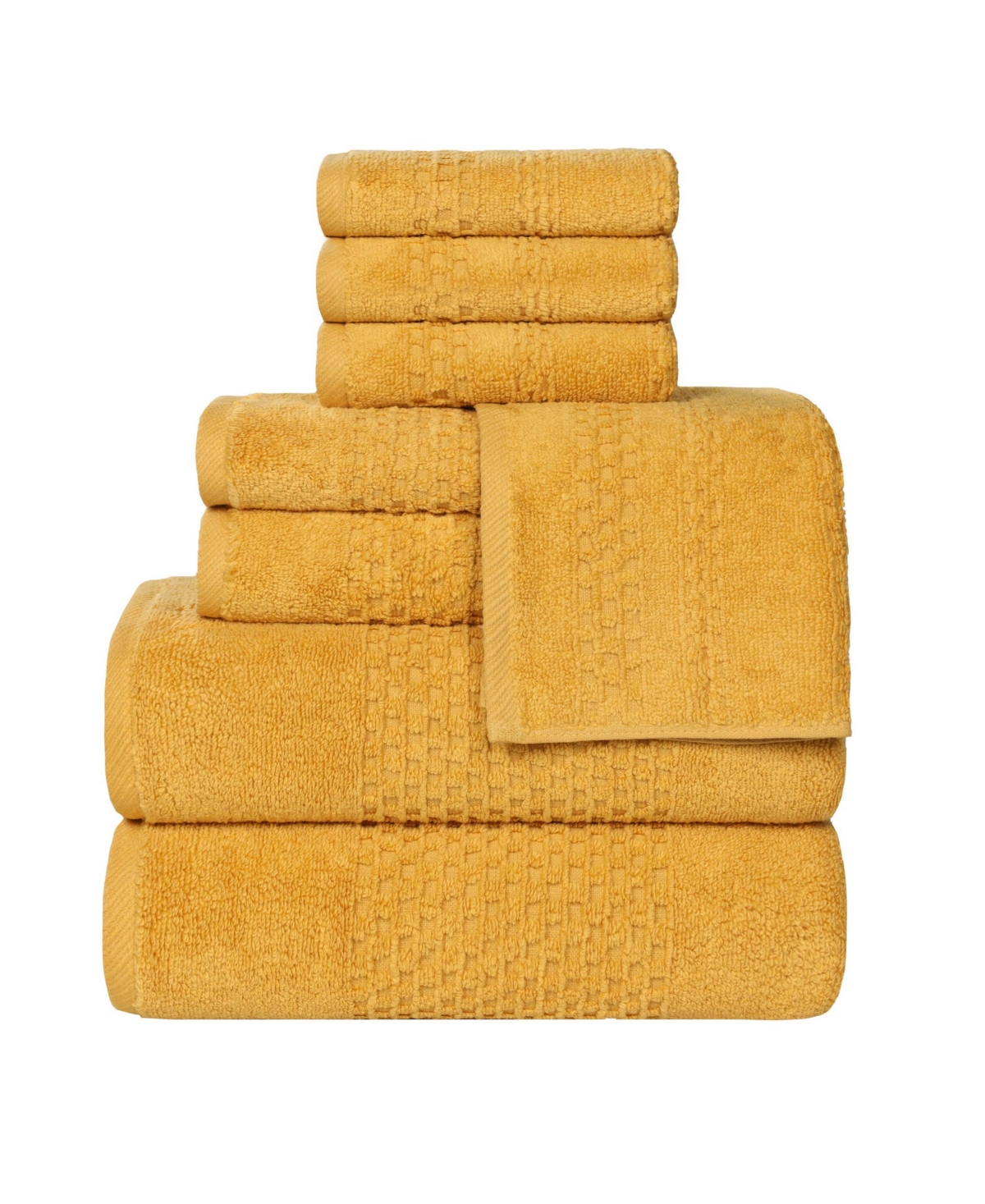 Click here for Superior Playa Cotton 8-Piece Towel Set - Gold prices