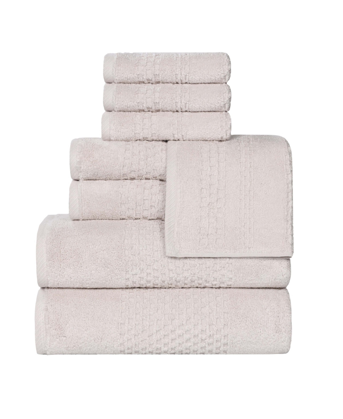 Click here for Superior Playa Cotton 8-Piece Towel Set - Silver prices