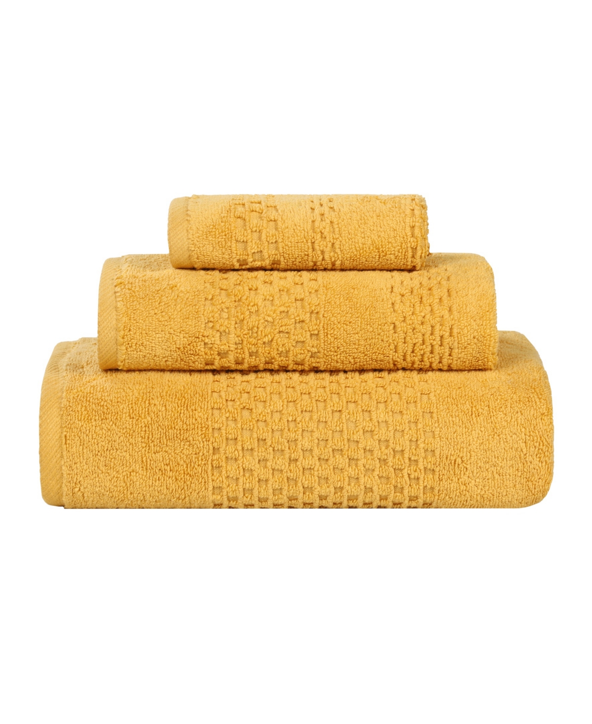 Click here for Superior Playa Cotton 3-Piece Towel Set - Gold prices