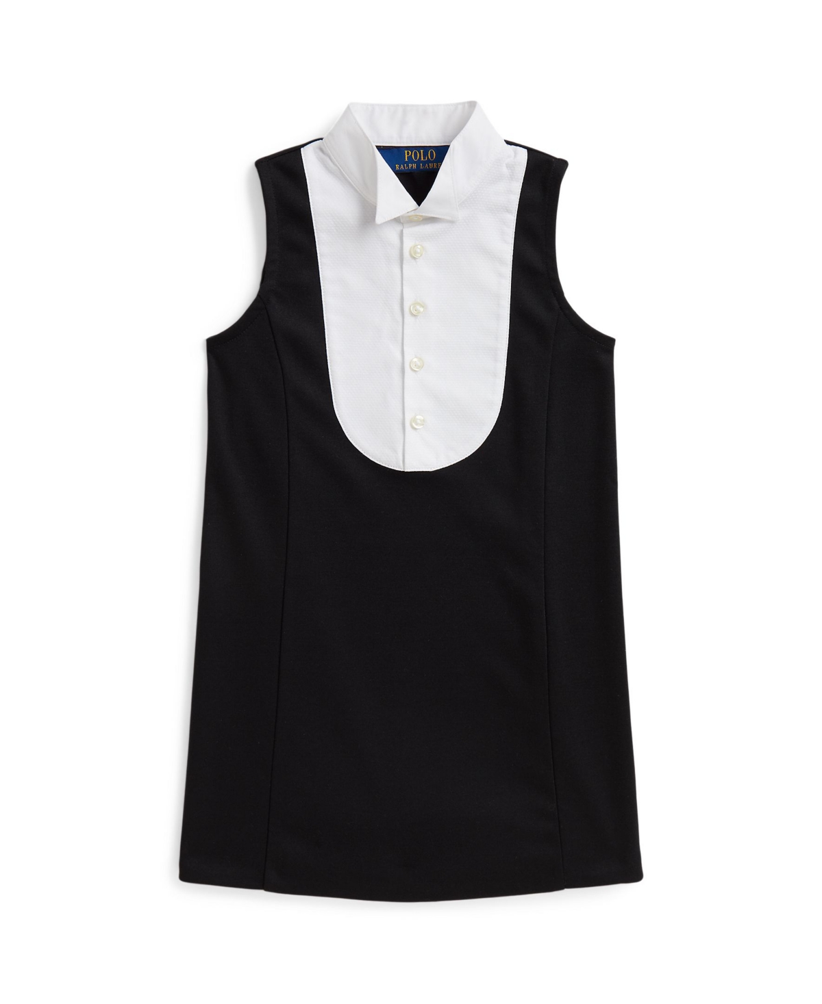 Click here for Polo Ralph Lauren Girls 2T-6X Tuxedo Cotton Sleeve... prices