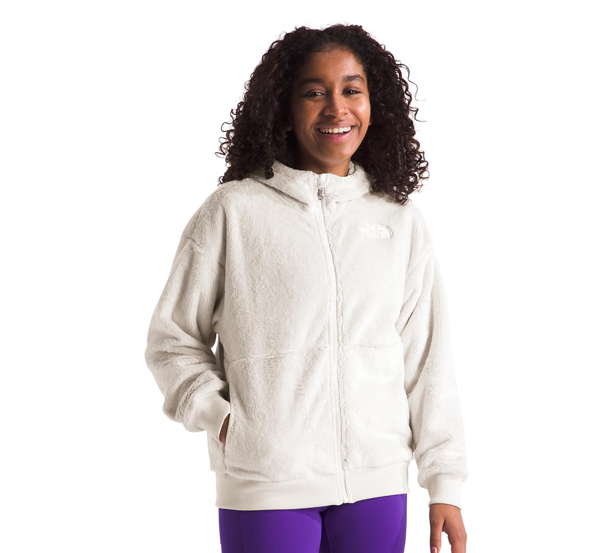 Click here for The North Face Girls 7-16 Osito Full-Zip Hooded Ja... prices