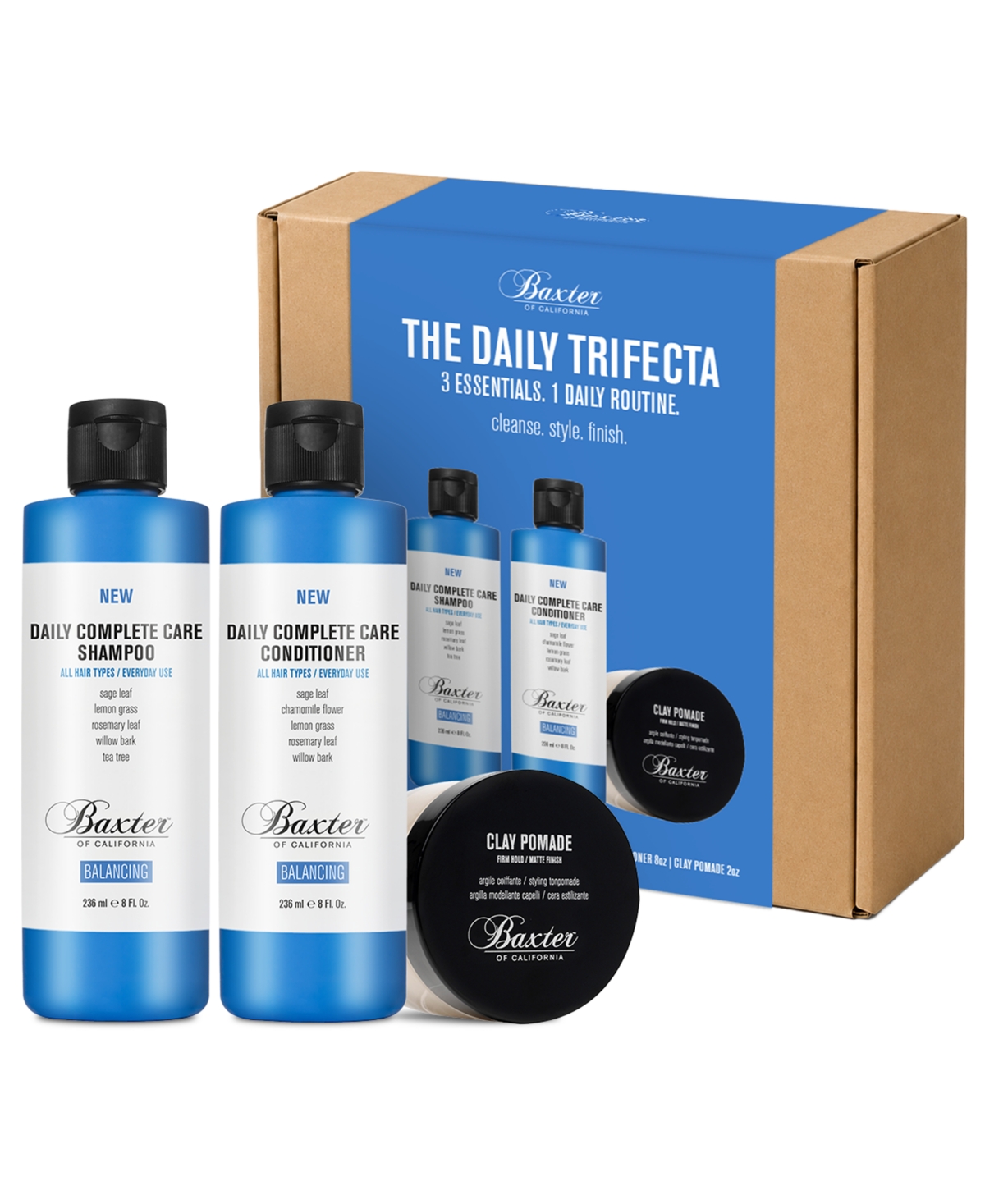 Click here for Baxter Of California 3-Piece The Daily Trifecta Gi... prices