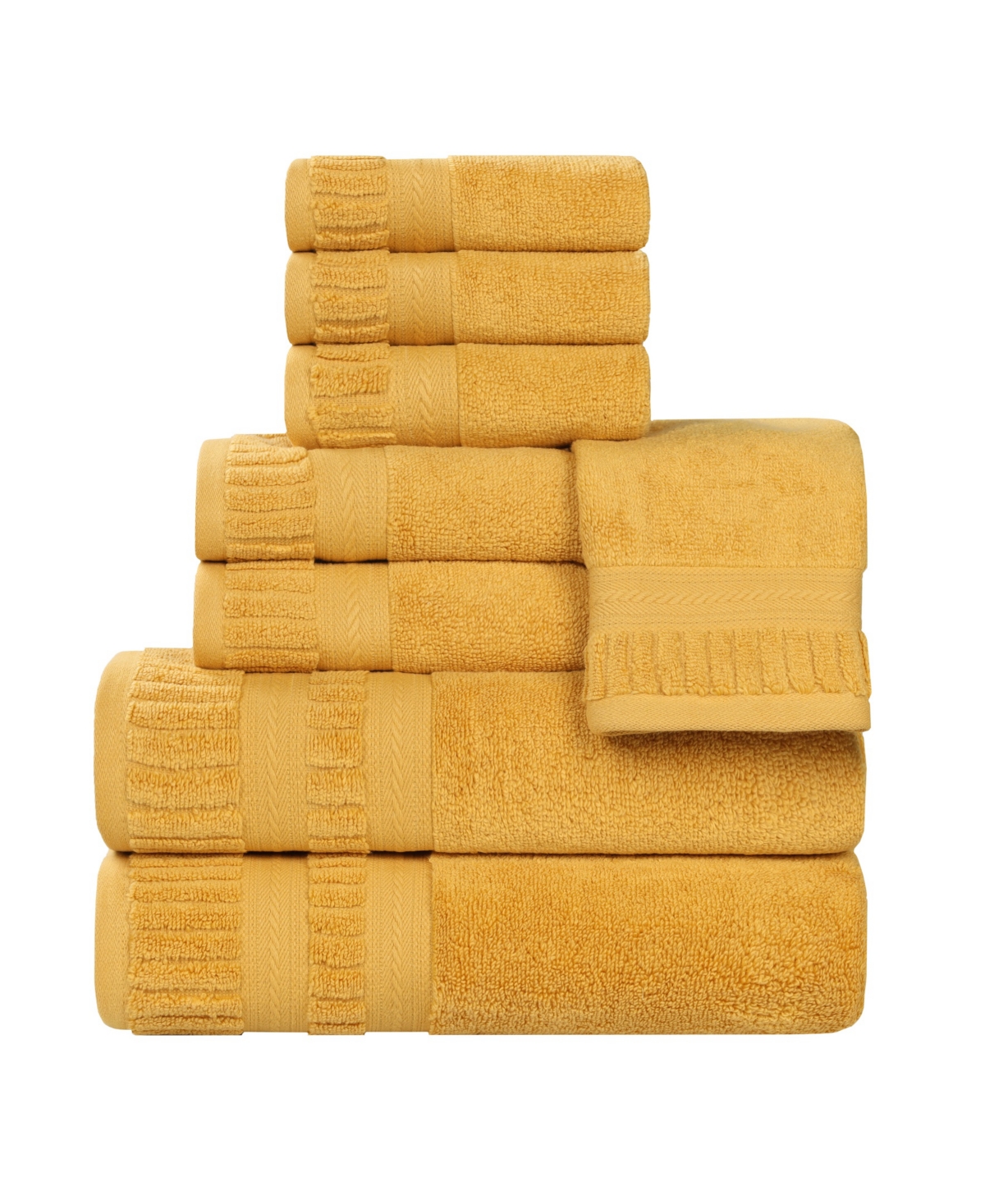 Click here for Superior Venice Cotton 8-Piece Towel Set - Gold prices