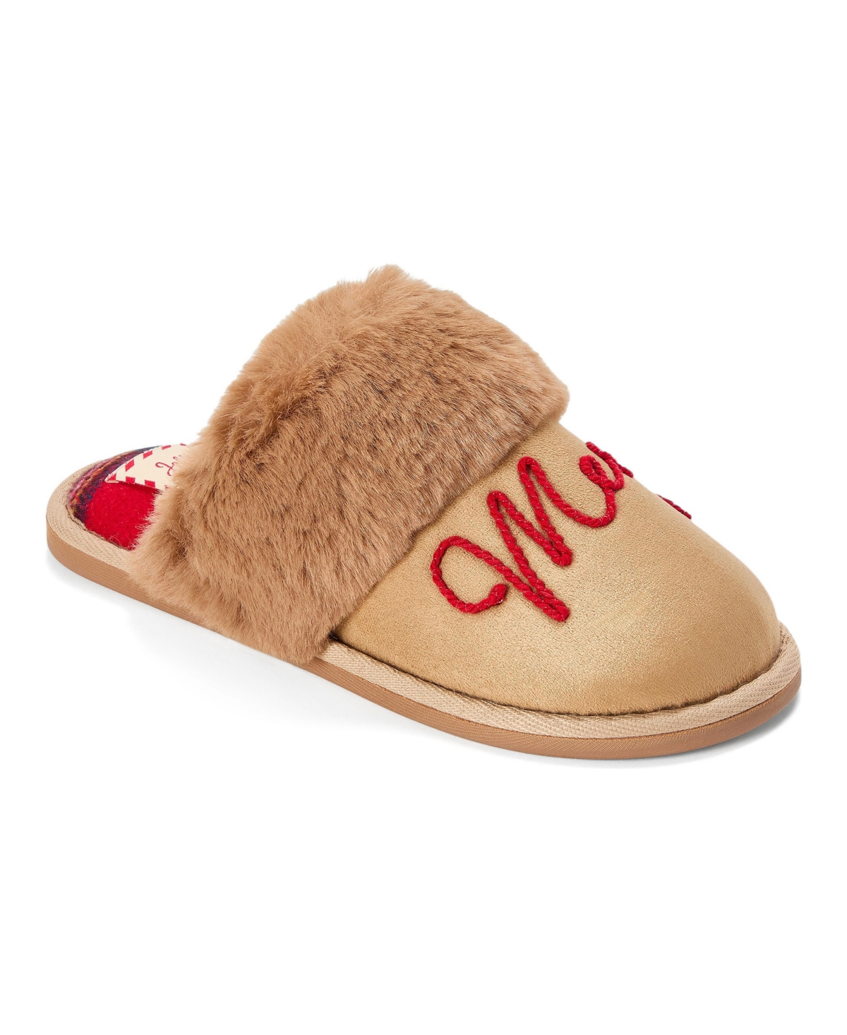 Click here for Dearfoams Womens Cozy Womens Scuff Slippers - Dese... prices