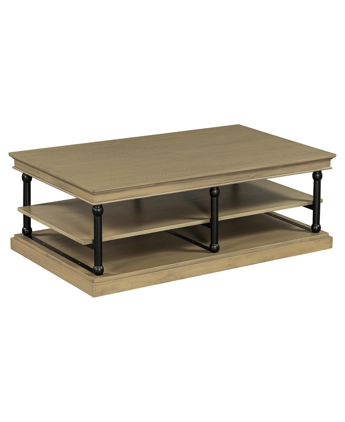 Click here for Boyel Living 55 Modern Wood Coffee Table  Brown Fi... prices