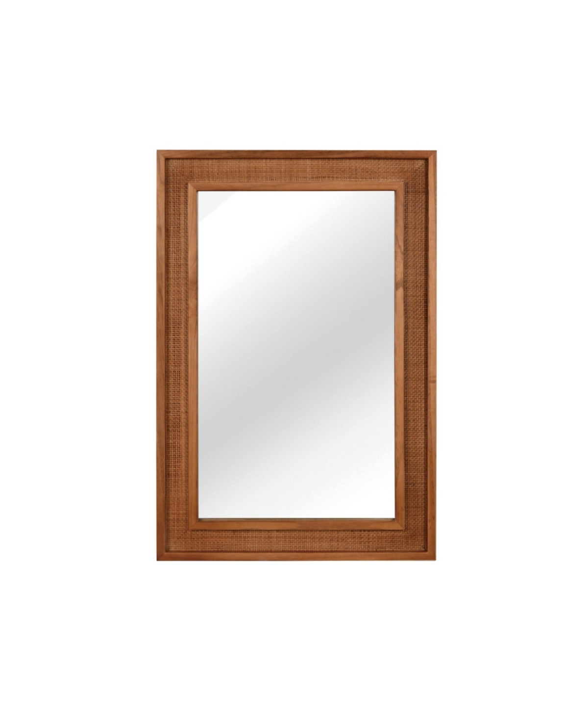 Click here for Phying Rectangular Rattan Wall Mirror 20x30 Inch S... prices