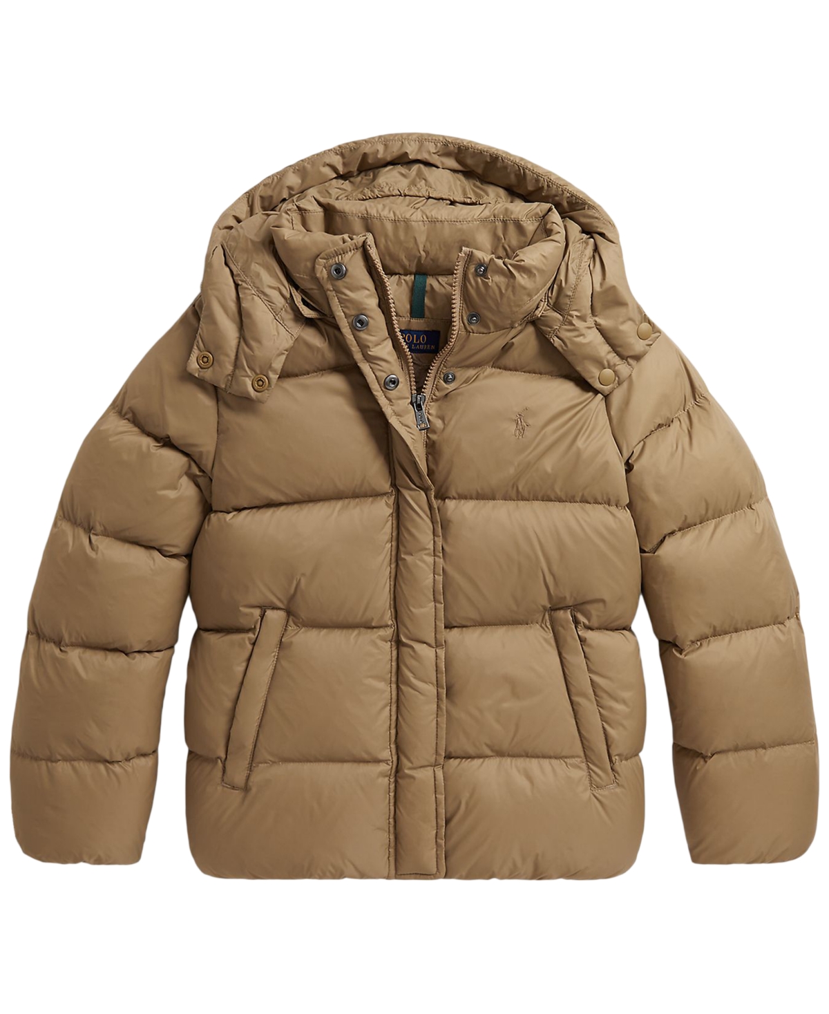 Click here for Polo Ralph Lauren Girls 7-16 Down Hooded Jacket -... prices
