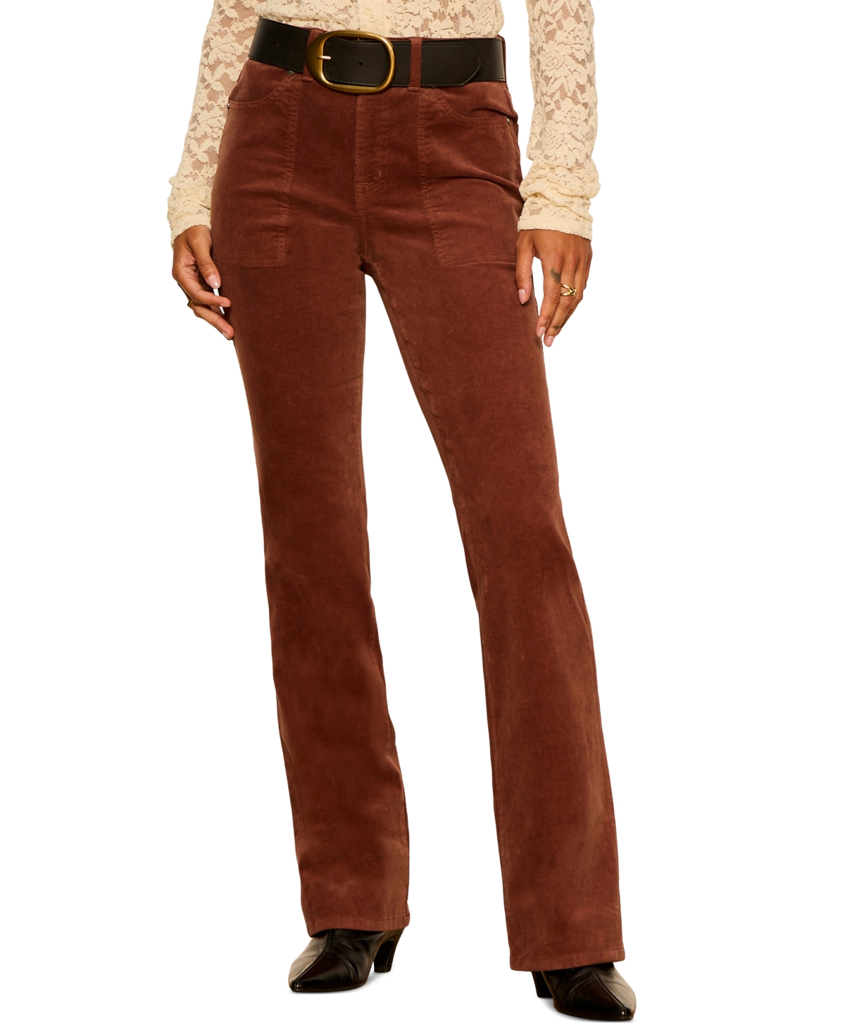 Click here for Sanctuary Womens Play Date Corduroy Mid-Rise Bootc... prices