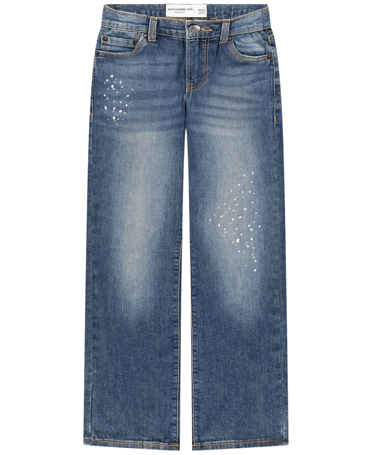 Click here for abercrombie kids Boys 5-18 Oil Splatter Straight L... prices