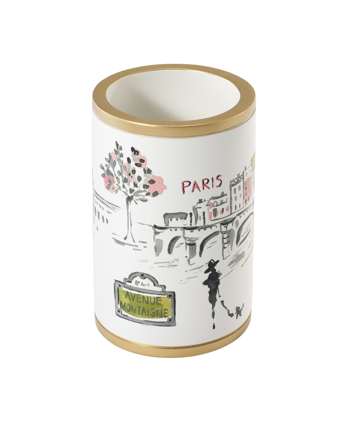 Click here for Nicole Miller City Girl 4.25 Tumbler - White prices