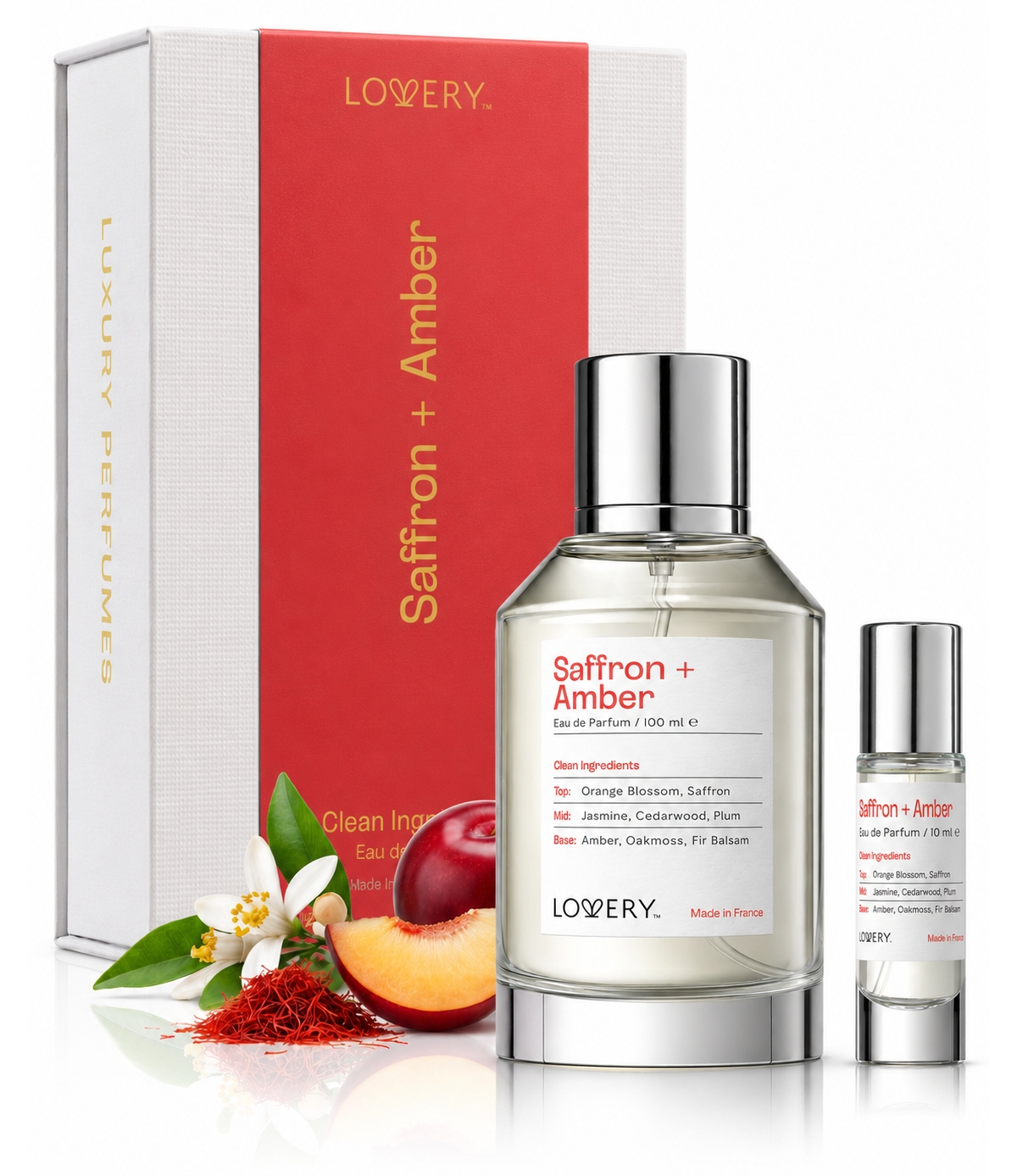 Click here for LoveryPlus Saffron + Amber Eau de Parfum 2pc Fragr... prices