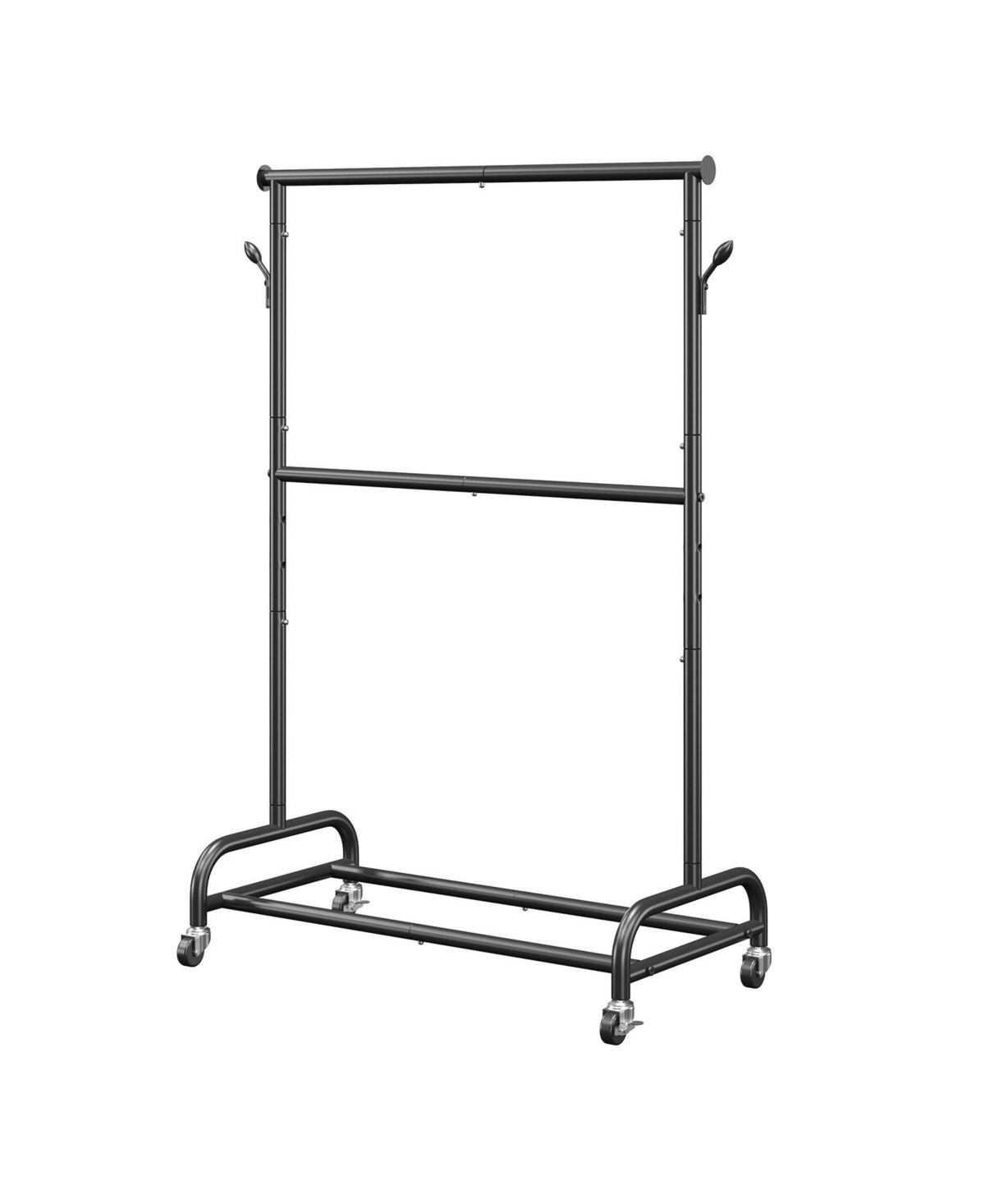 Click here for Slickblue Carbon Steel Rolling Garment Rack with A... prices