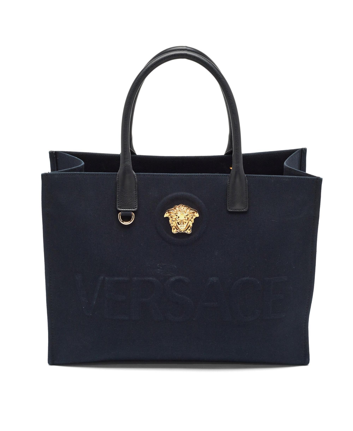 Click here for Pre-Owned Versace Womens La Medusa Large Canvas To... prices