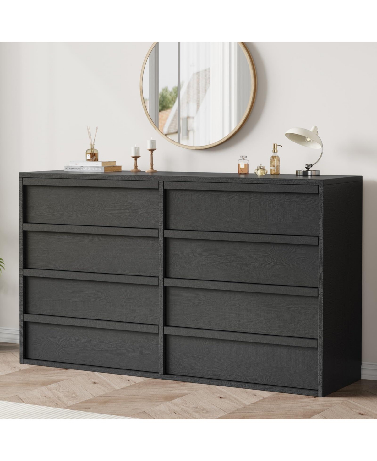 Click here for 54 8-Drawer Dresser for Bedroom  Modern Wide Chest... prices