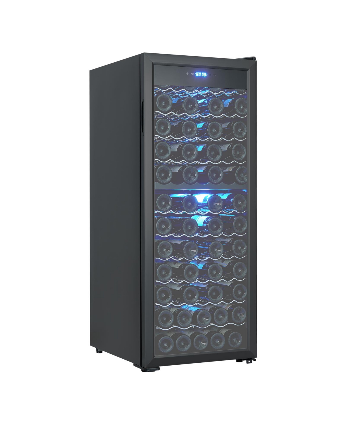 Click here for 80-Bottle Dual Zone Wine Cooler Refrigerator  Free... prices