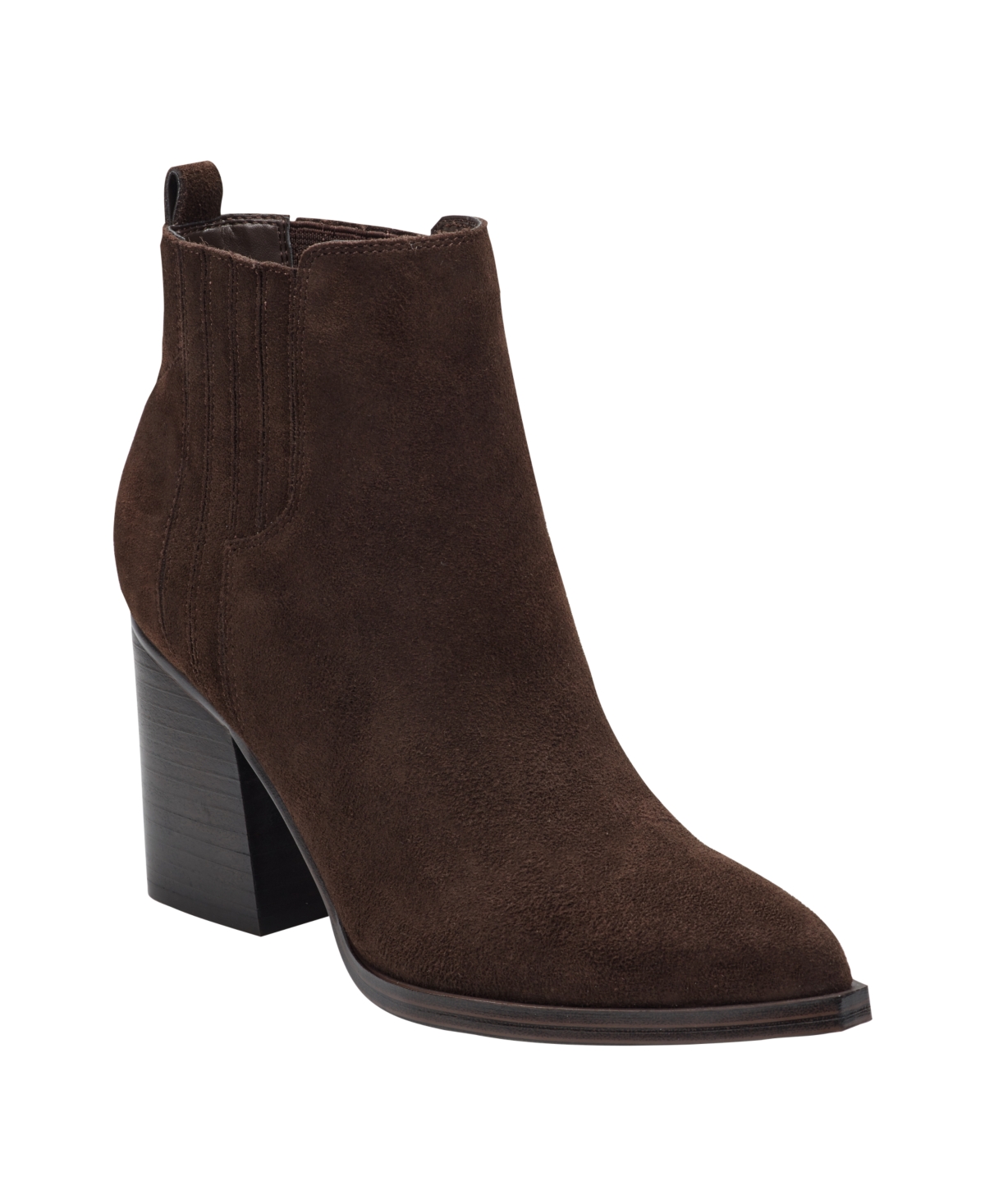 Click here for Marc Fisher Womens Matter Block Heel Booties - Dar... prices
