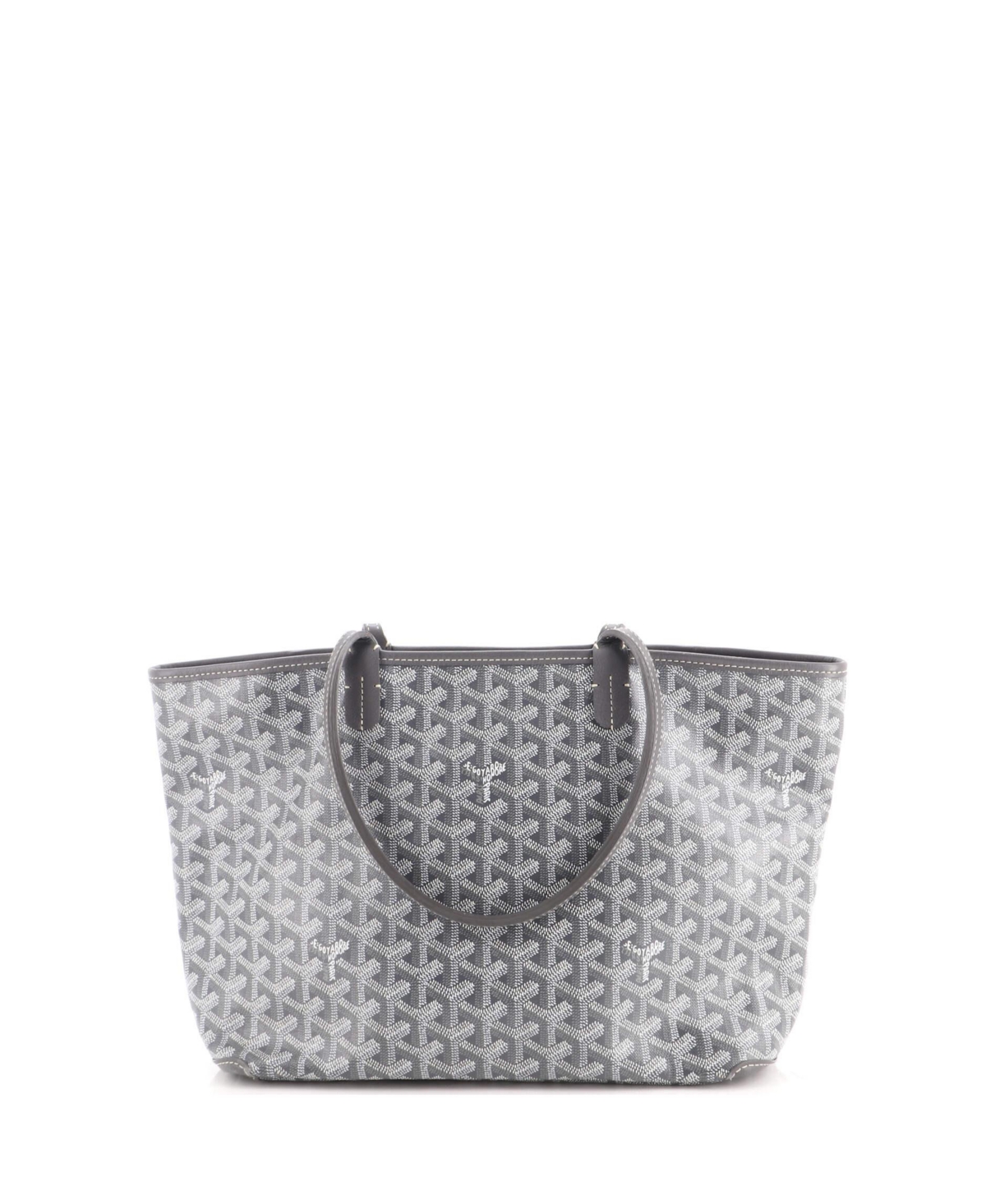 Click here for Pre-Owned Goyard Pm Artois Tote Coated Canvas - Gr... prices