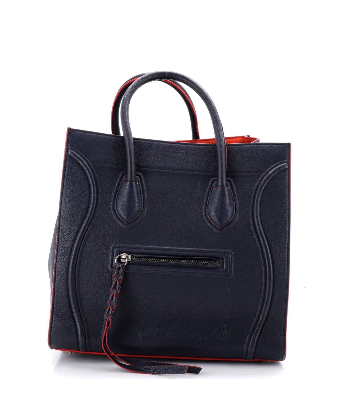 Click here for Pre-Owned Celine Mini Luggage Bag Grainy Leather -... prices