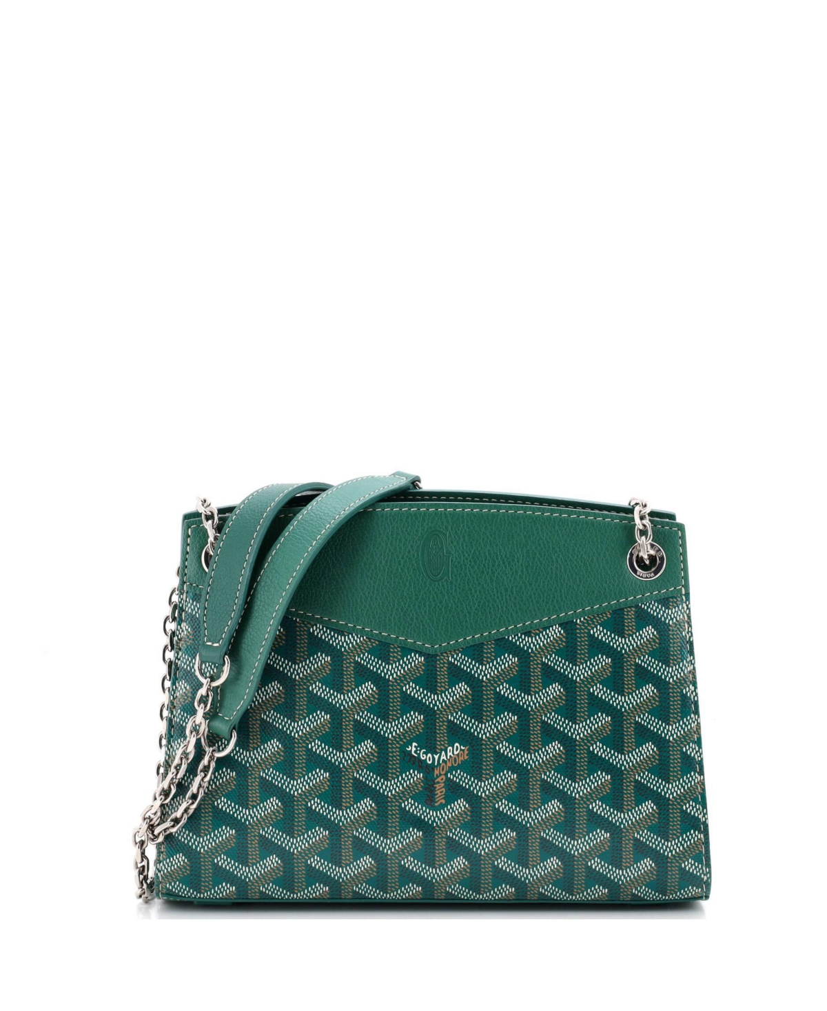 Click here for Pre-Owned Goyard Mini Structured Rouette Chain Sho... prices