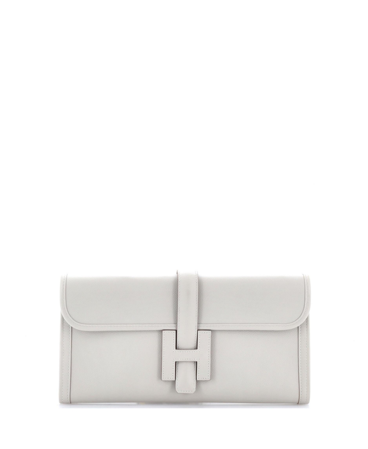 Click here for Pre-Owned Hermes 29 Jige Elan Clutch Evercolor - N... prices