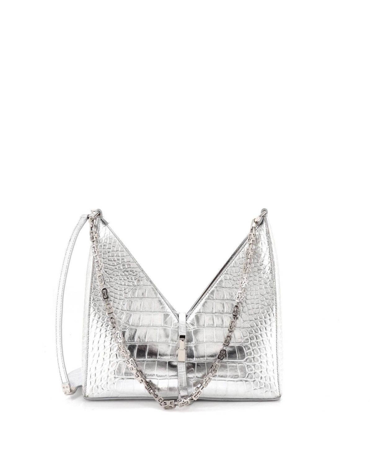 Click here for Pre-Owned Givenchy Small Cut Out Shoulder Bag Embo... prices