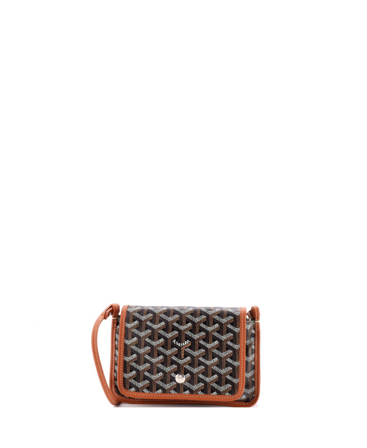 Click here for Pre-Owned Goyard Plumet Clutch Wallet Coated Canva... prices