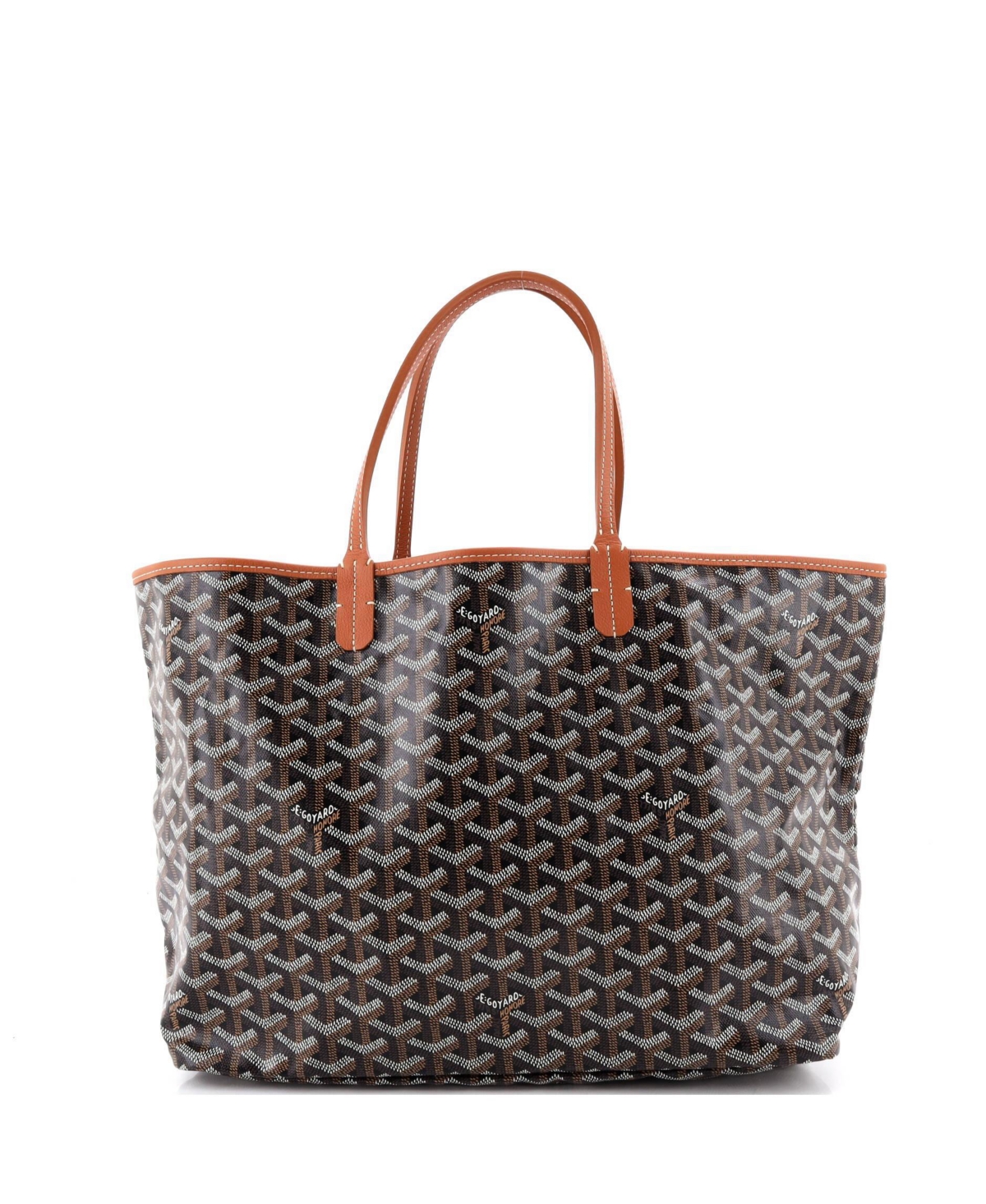 Click here for Pre-Owned Goyard Pm Saint Louis Tote Coated Canvas... prices
