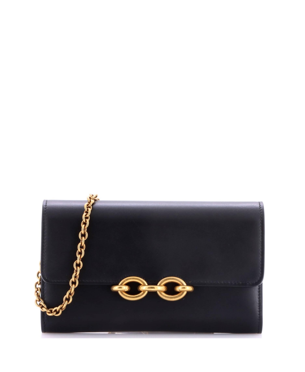 Click here for Pre-Owned Saint Laurent Le Maillon Chain Wallet Le... prices