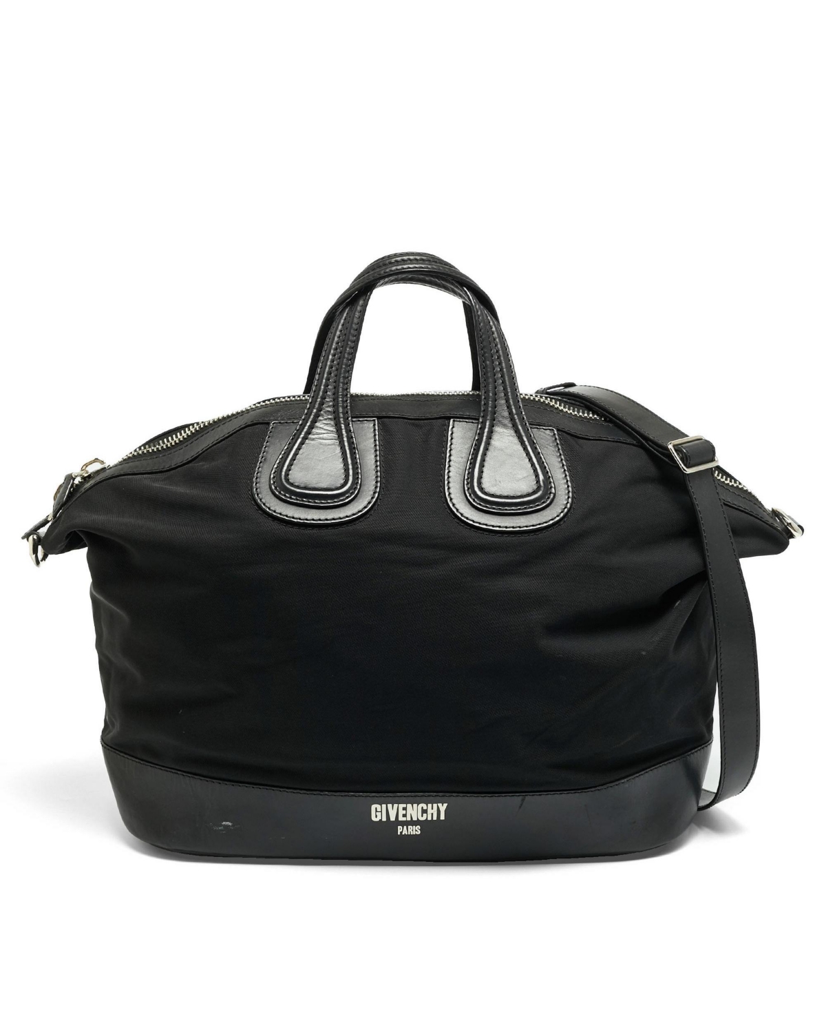Click here for Pre-Owned Givenchy Nightingale Large Nylon and Lea... prices