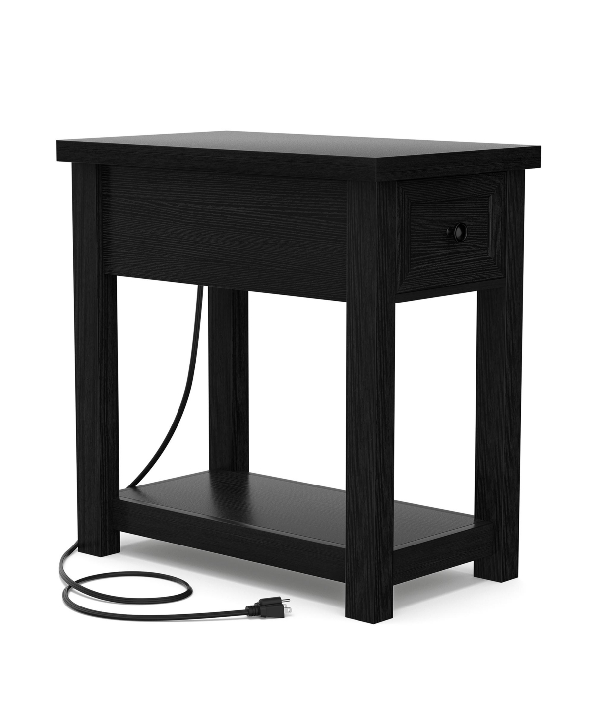 Click here for Aheaplus Wooden Farmhouse End Table with Charging... prices