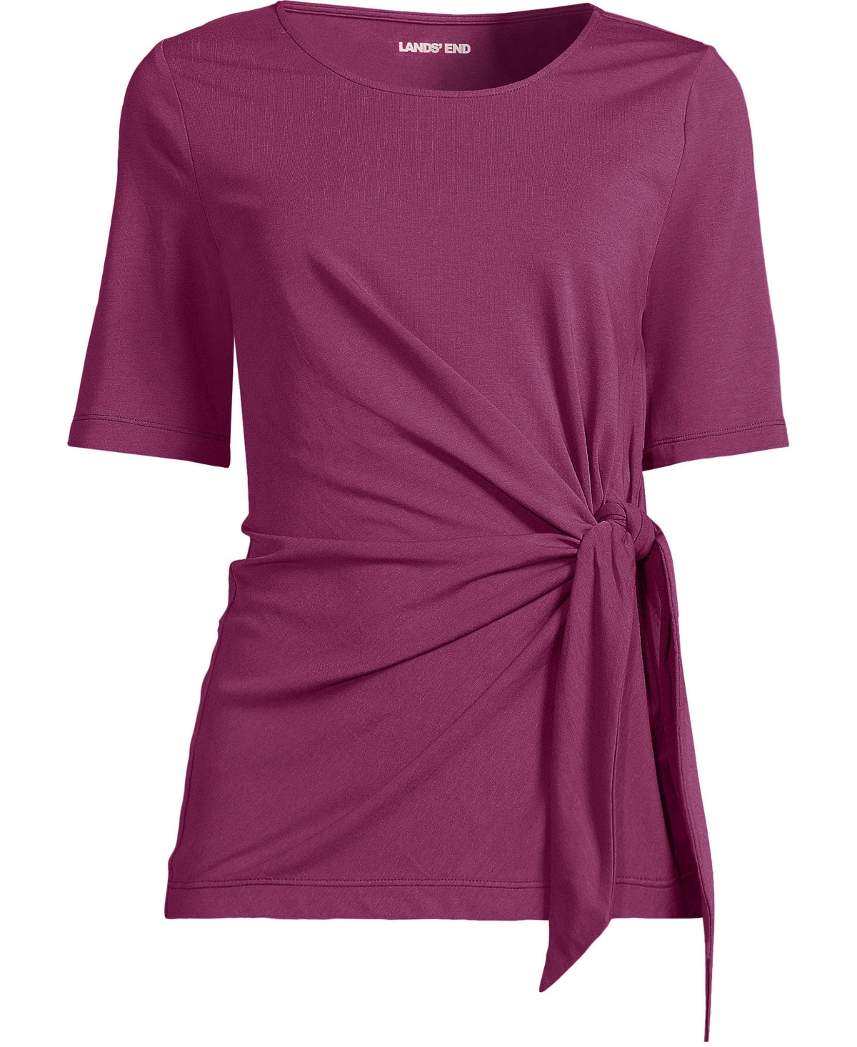 Click here for Lands End Womens Plus Size Lightweight Jersey Tie... prices