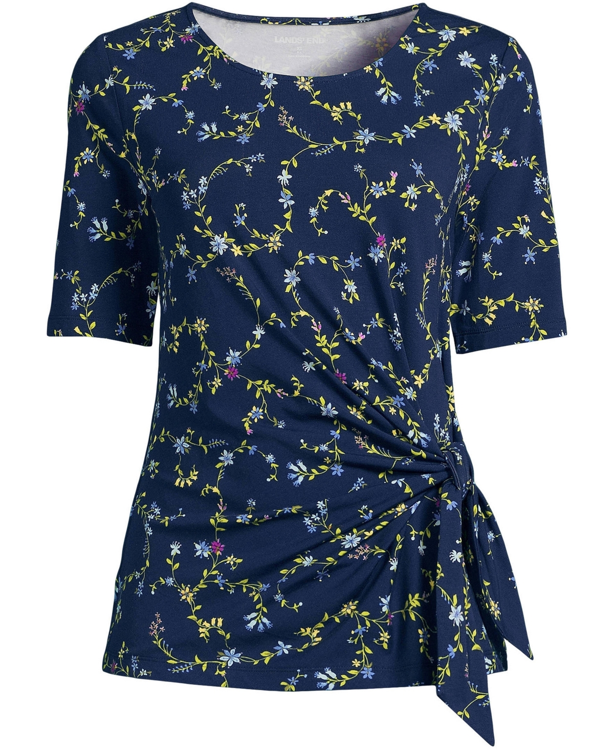 Click here for Lands End Womens Plus Size Lightweight Jersey Tie... prices