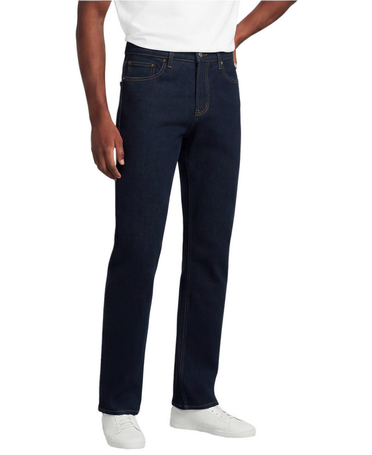 Click here for Lands End Mens Stretch Comfort Waist Classic Strai... prices