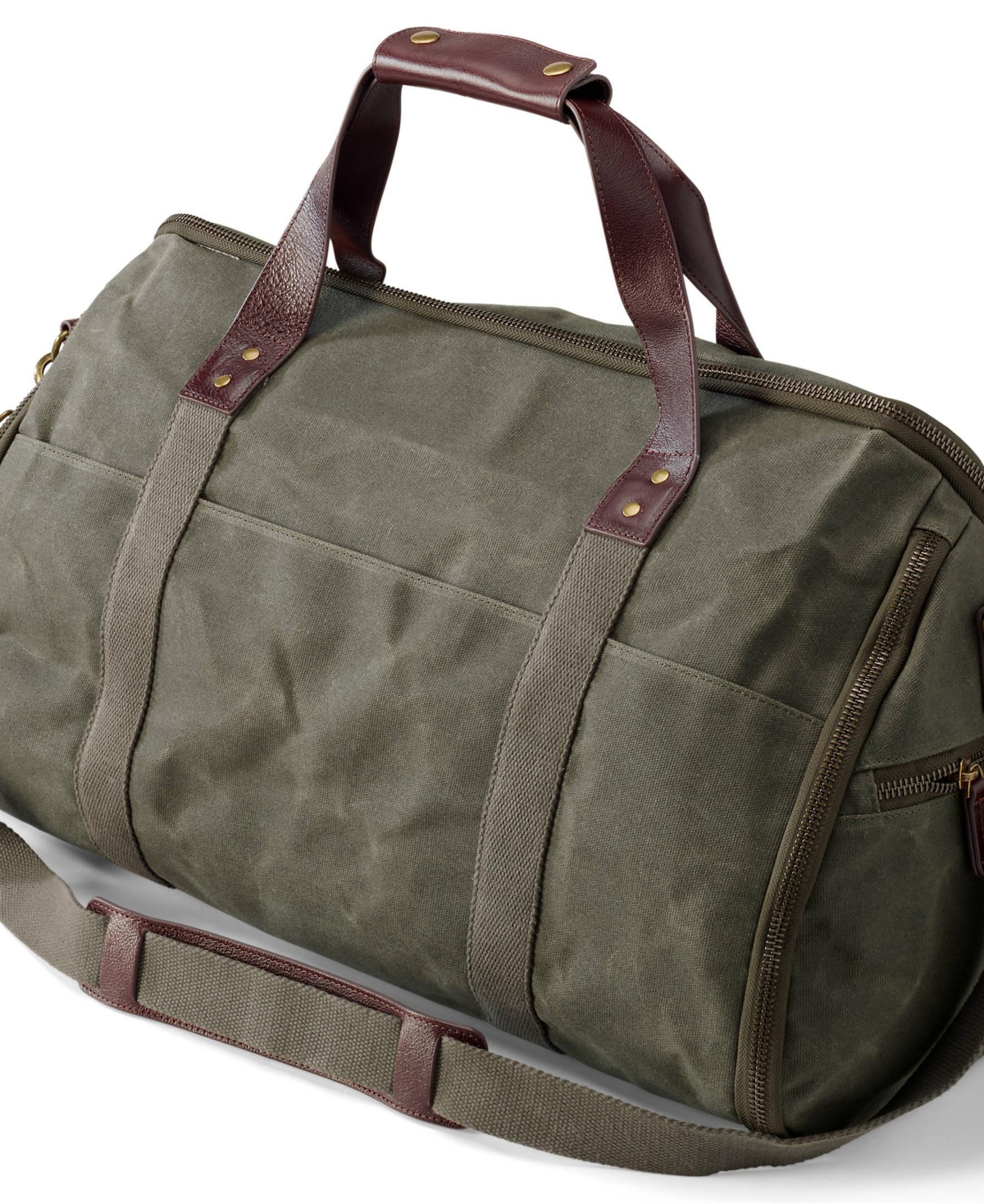 Click here for Lands End Waxed Canvas Convertible Garment Duffle... prices