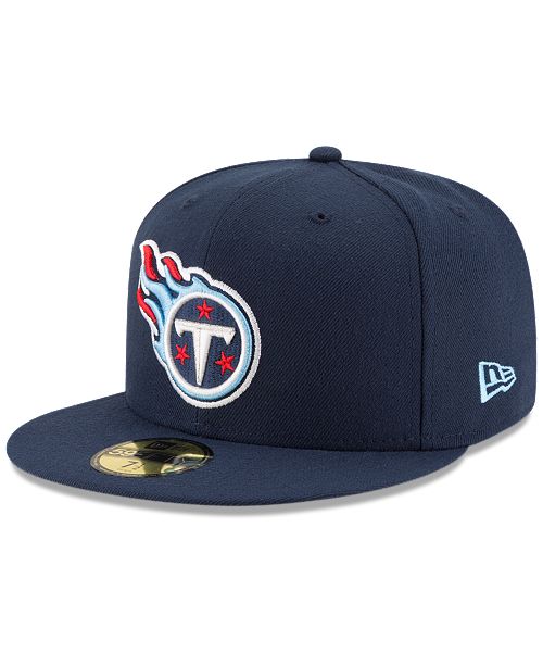 New Era Tennessee Titans Team Basic 59FIFTY Fitted Cap & Reviews ...